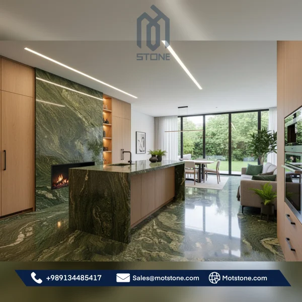 Buy Picasso Green Granite - Best Price, Direct from Quarry